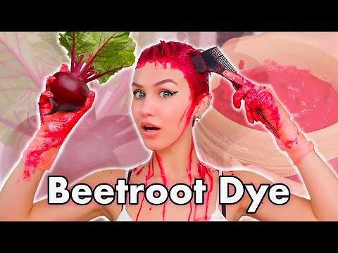 DYEING MY HAIR WITH A BEETROOT