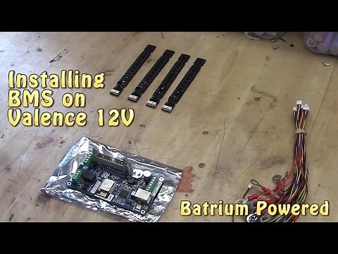 Batrium BMS install on Valence 12V battery