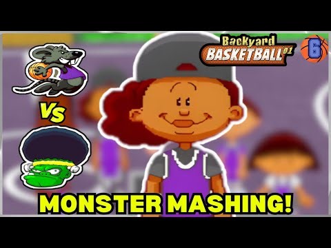 MONSTER MASHING! | Backyard Basketball '01 Let's Play Game 6 vs Super Monsters | Steam Edition