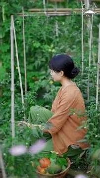 A Day of Weeding & Simple Village Meals