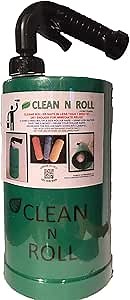 Paint Roller Cleaner | 9 Inch Paint Roller Nap Cleaner Tool | Paint Roller Hose Attachment Cleans Paint Roller Sleeves with Less Mess