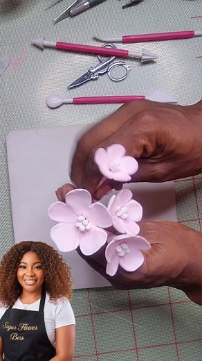 192 reactions · 20 shares | Talking about pink sugar flowers today....