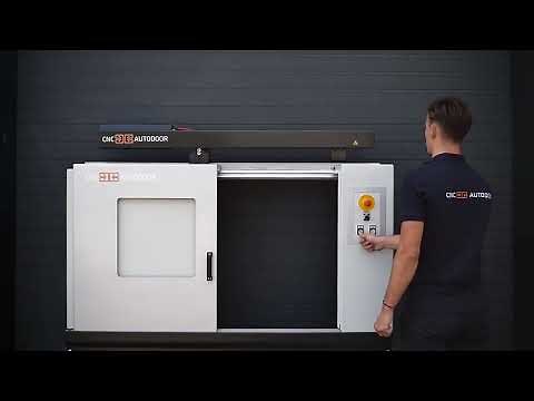 CNC AutoDoor - demo - how the system works and how safe it is!