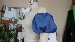 Off Shoulder Puffed Balloon Sleeve PDF Sewing Pattern | S-2XL | US 4-16 - Etsy