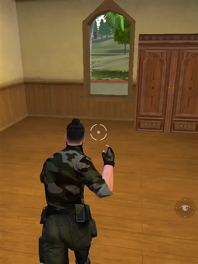 Epic Free Fire Gameplay: Run Through the Window Technique