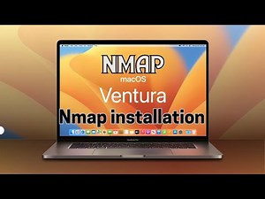 how to install nmap on mac using terminal