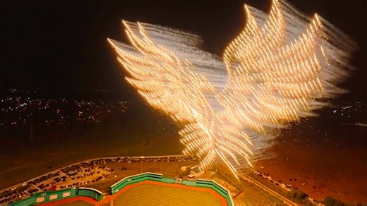 The Complex Engineering Behind Firework-Firing Drones