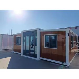 [Hot Item] CE Approved Portable Office Hotel Mobile Homes Prefab Container House Expandable Container House Prefabricated House Factory Price