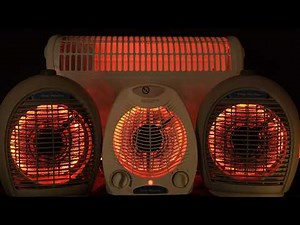 😴 4 Heater Deep Fan Sounds with Metal Fan Noise For Sleeping, Relaxing and Reducing Stress