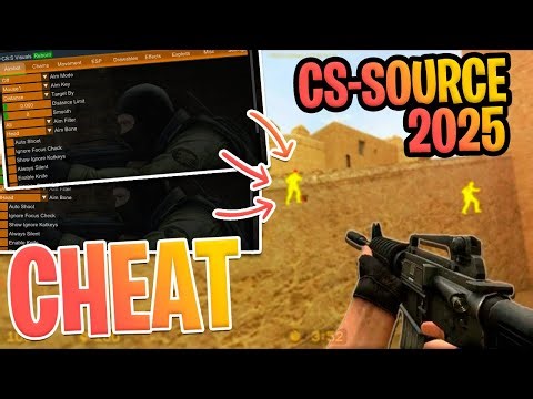 NUEVO🚀 [Hack Mod Menu] CSSV Counter Strike Source STEAM | WALLHACK✨ | +VAC BYPASS 2025🔑