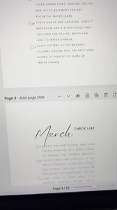 Monthly Home Maintenance Checklist for Realtor or Homeowners - Etsy