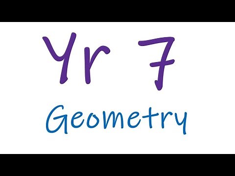Year 7 Geometry