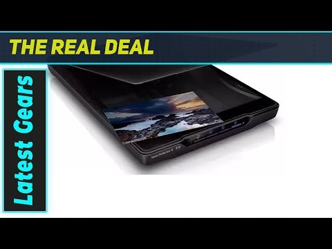 A4 Large Format Flatbed Scanner: The Ultimate Photo & Book Digitizer!