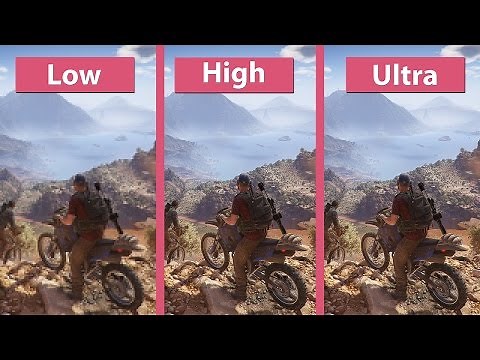 4K UHD | Ghost Recon Wildlands – PC Low vs. High vs. Ultra Graphics Comparison