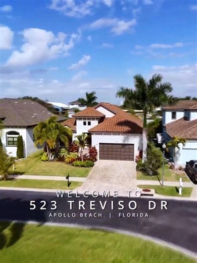 🏝️ Waterfront Living, Dialed In 523 Treviso Drive | Apollo Beach, FL This one checks all the boxes for a true boating lifestyle—gated, private, and ready to launch. ✨ At a glance: • 4 Beds | 2 Baths | 2,333 Sq Ft • Saltwater canal with private dock 10,000-lb lift • Heated pool screened lanai • Cul-de-sac lot in a gated waterfront community • Built 2019 | Meticulously upgraded ⚓ Why it stands out: Step off your patio and straight onto your boat—no fixed bridges, direct Tampa Bay access. Inside, 