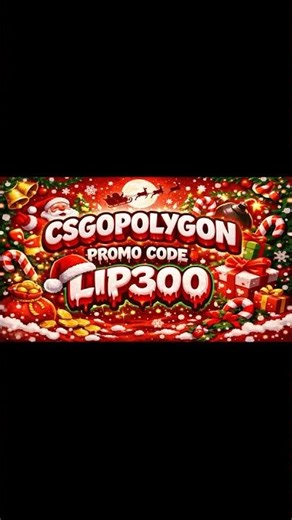CSGOPOLYGON XMAS 🎄 FREE SKINS 💎 CS2 CASES 🔥 PROMO CODE LIP300 🎁 #cs2 #csgo #shorts