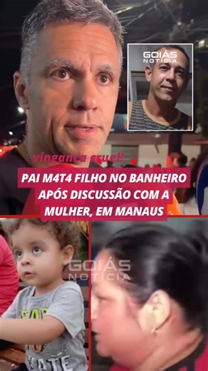 Goiás Notícia on Instagram: "Um cr!m3 cruel chocou moradores de Manaus, no Amazonas, nesta quinta-feira (22). Um homem identificado como Fernando Batista de Melo, de 48 anos, é apontado pela polícia como autor do 4ss4ss!nat0 do próprio filho, um menino de apenas 4 anos de idade. De acordo com as informações o cr1m3 ocorreu após uma discussão entre o suspeito e a mãe da criança. Em meio ao desentendimento, Fernando teria 4t4cad0 o filho. Conforme a polícia, o homem fugiu em uma motocicleta, mod