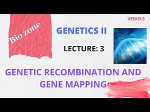 genetic recombination | recombination | gene mapping | mapping of genes #genetics lectures
