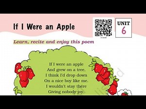 If I Were An Apple | Explanation, English For Class 1st (NCERT) |