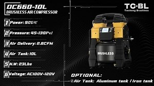 Watch 2.6 Gallon Oil free Air Compressor on Amazon Live