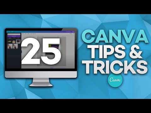 25 Canva TIPS AND TRICKS You Wish You Knew Earlier! (Canva Tutorial for Beginners)
