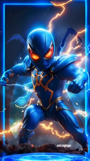 Spidey and Blue Beetle: AI Live Wallpaper Highlights