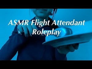 ASMR First Class Flight Attendant- Overnight Flight Roleplay