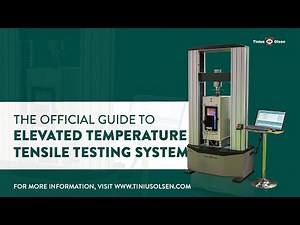 Ambient to Elevated Temperature Tensile Strength Testing