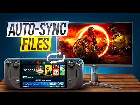 How to Auto Sync files and Games Saves on the Steam Deck to PC