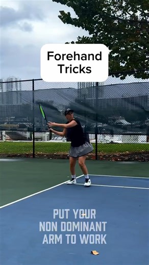Nodir Azimov | Tennis Coach on Instagram: "Forehand Tricks 🌀 Step 1: Pass the Racket to Your Non-Dominant Hand 🎾 Right after your forehand, release the racket from your dominant hand and pass it to your non-dominant hand. 💡 This acts as a second charge—resetting your body, softening your grip, and allowing your dominant arm to tuck in properly. ⚾ Just like in throwing sports, the arm doesn’t hang—it reloads and stays ready for the next move. ⸻ Step 2: Start the Forehand Unit Turn with One Han