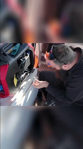 DIY Boat Generator Install: 4 Days No Shower!
