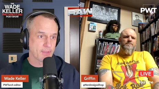 PWTorch editor Wade Keller is joined by PWTorch's Chris Griffin to discuss WWE Raw live right after Raw concludes. To be a video caller during the show, the invite code is exclusive for our VIP members and Patreon supporters, so check out Wade's Smackdown TV report at www.pwtorchvip.com for the code or our Patreon page. Anyone can chat live during the show or email the show with questions and comments at wadekellerpodcast@gmail.com. Email us with questions and comments about Smackdown that we mi