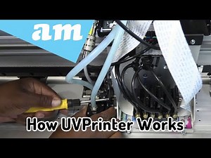 #SortIT How UV Printer Works, How LED-UV Lamp Instant Dry UV-Curable Ink for Better Printing Quality
