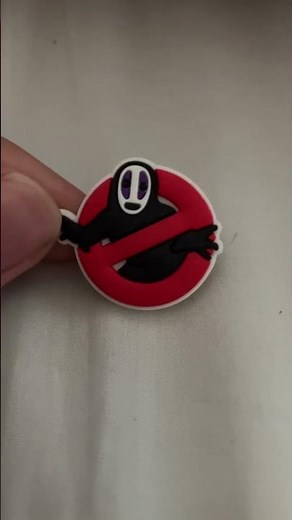 Weird looking ghostbusters logo