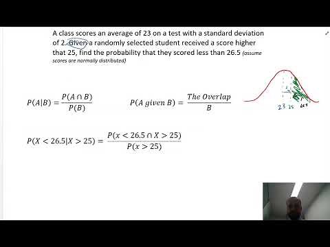 Conditional Probability with the Normal Distribution