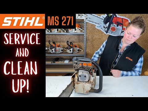 Stihl MS 271 Farm Boss Chainsaw! First Service And Review Let's Make This Saw Happy Again!
