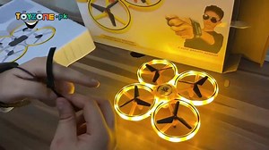 🔥𝗠𝗶𝗻𝗶 𝗛𝗮𝗻𝗱 𝗚𝗲𝘀𝘁𝘂𝗿𝗲 𝗖𝗼𝗻𝘁𝗿𝗼𝗹 𝗗𝗿𝗼𝗻𝗲🔥 Press the start button, then raise your hand up slightly & move gently to the sides in the direction you want to move. 👉𝗙𝗲𝗮𝘁𝘂𝗿𝗲𝘀: 🔥Modern Hand Gesture Control 🔥Simple & Easy To Operate 🔥Control Distance: About 50 Meters 🔥Cool LED Lighting For Night Flight 🔥Inductive Obstacle Avoidance 🔥Intelligent & Stable Flight 🔥Manual Weight Sensing 🔥360 Degree Of Rolling 👉𝗣𝗮𝗰𝗸𝗮𝗴𝗲 𝗜𝗻𝗰𝗹𝘂𝗱𝗲𝘀: ✅1x Drone ✅1x 2.4G remot