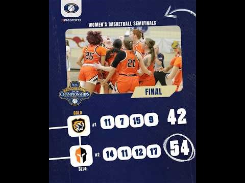 2026 SCAC Women's Basketball Championship - Semifinal (Game 1) - Hendrix College