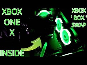 XBOX ONE X (modded) inside a Corsair 540 PC case!