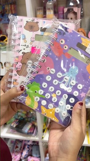 Cutest Kids Diary 📖✨ | Adorable Writing Journal for Kids | Angroos Minis