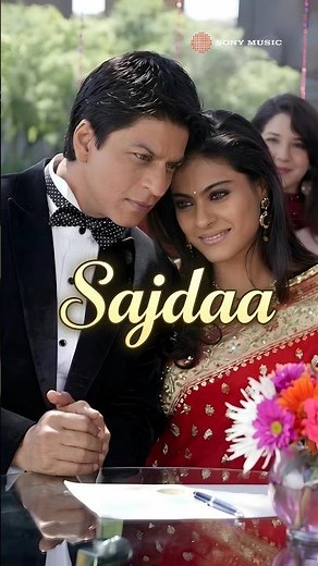 Love that feels divine… ❤️✨ #srk #kajol #sajdaa #shankarehsaanloy #romanticsong