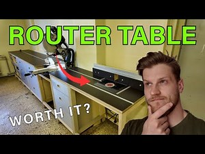 ROUTER TABLE BUILD in My New Workshop!