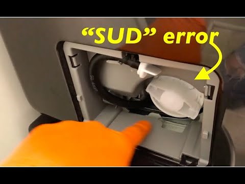 Samsung washing machine "SUD" error code - EASY FIX!