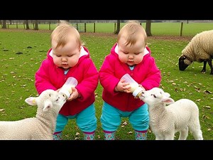 Best Friends Forever: Cutest BABY AND PET Playing Moments - Funny Baby Videos | Little Boss