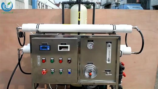 Small Scale 200L/H Sea Water Desalination Plant RO Portable Desalination System