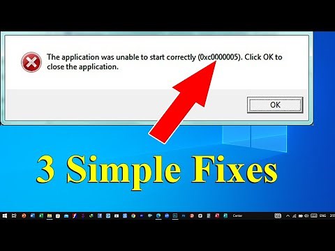 Fix The application was unable to start correctly 0xc0000005 in Windows 11 / 10/ Error 0xc00005