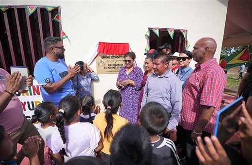 Secondary schools commissioned at Katoka, Yupukari - Guyana Chronicle