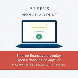 Start your journey to financial confidence by opening a checking, savings, or money market account. You can apply online in minutes and get started today: https://bit.ly/3ndmfoo Member FDIC | Alerus
