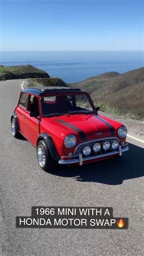66’ Mini Cooper with a Honda Vtec engine Owner: @oh_that_mini #minicooper #mini #carlover #uk #classiccars #vintagecars #cars #oldmini #vtec #classicmini #fyp | Muhammet Fındık