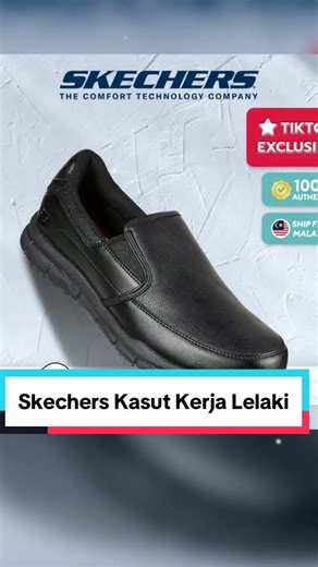 Skechers Men Work Nampa Slip Resistant Work Shoes | Free Shipping
